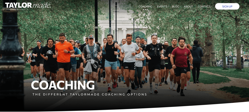 Coaching - TaylorMade Coaching & Events